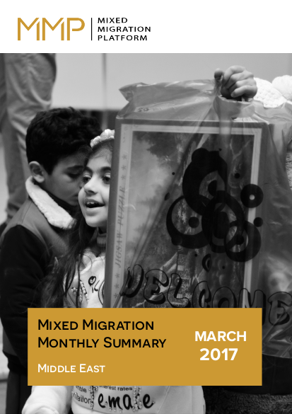 Middle East Mixed Migration Monthly Summary | ALNAP