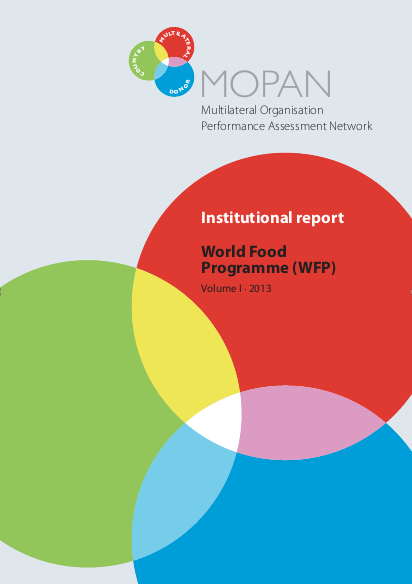 Multilateral Organisation Performance Assessment Network: Institutional Report - World Food ...
