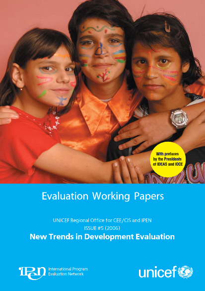 New Trends in Development Evaluation | ALNAP