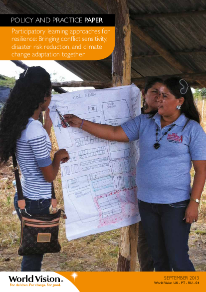 Participatory learning approaches for resilience: Bringing conflict ...