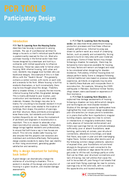 Participatory Design (PCR Tool) | ALNAP