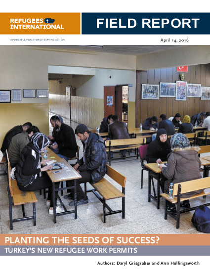 Planting the Seeds of Success? Turkey's New Refugee Work Permits | ALNAP