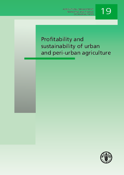Profitability and sustainability of urban and peri-urban agriculture | ALNAP
