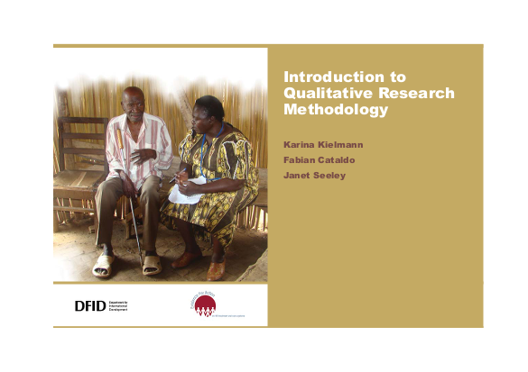 Introduction to Qualitative Research Methodology | ALNAP