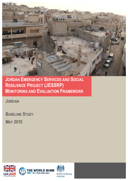 Jordan Emergency Services and Social Resilience Project (JESSRP) - Monitoring and evaluation ...