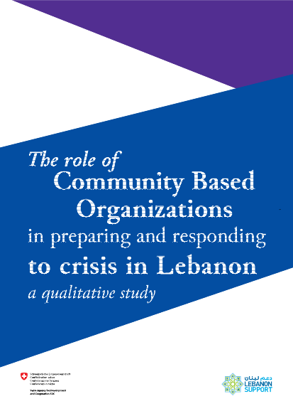 The role of Community Based Organizations in preparing and responding ...