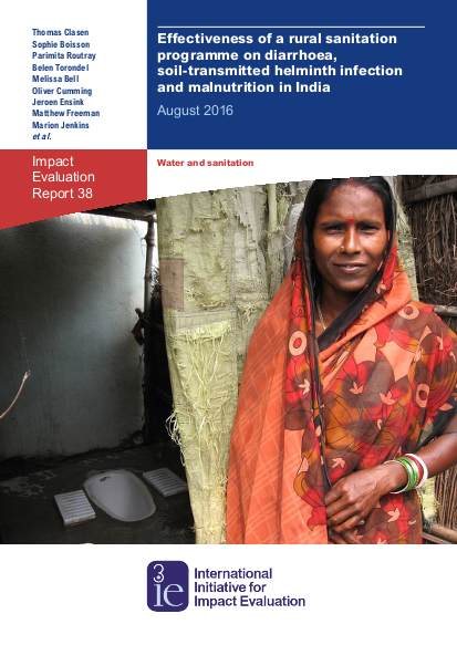 Effectiveness of a rural sanitation programme on diarrhoea, soil ...