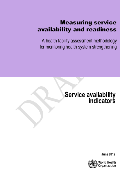 SARA: Measuring service availability and readiness: Service ...