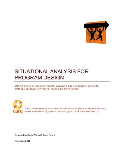 Situational analysis for program design. Making sense of complex ...