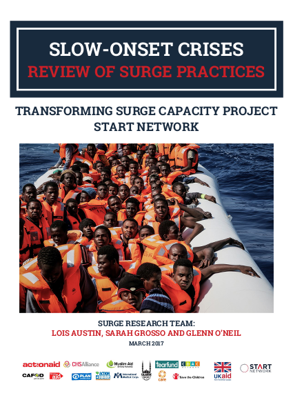 Slow-Onset Crises: Review of Surge Practices | ALNAP