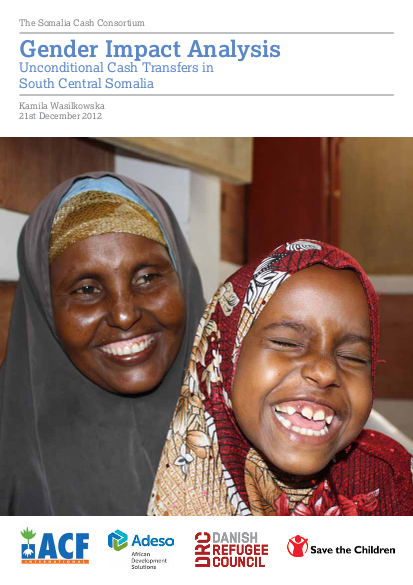 Gender Impact Analysis: Unconditional Cash Transfers in South Central ...