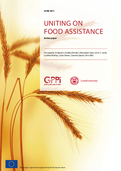 Uniting on Food Assistance | ALNAP