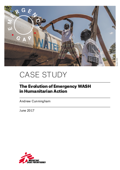 The Evolution of Emergency WASH in Humanitarian Action | ALNAP