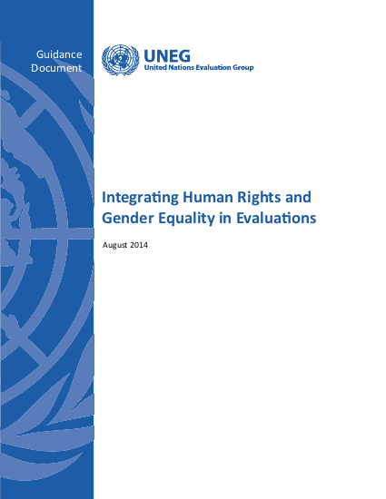 Integrating Human Rights and Gender Equality in Evaluations | ALNAP