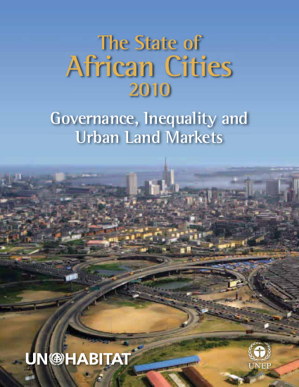 The State of African Cities 2010 | ALNAP