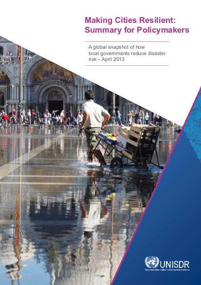 Making Cities Resilient: Summary for Policymakers - A Global Snapshot ...