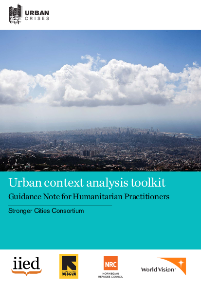 Urban Context Analysis Toolkit | ALNAP