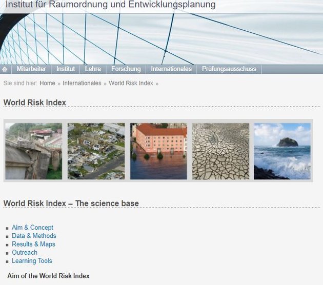 World Risk Index | ALNAP